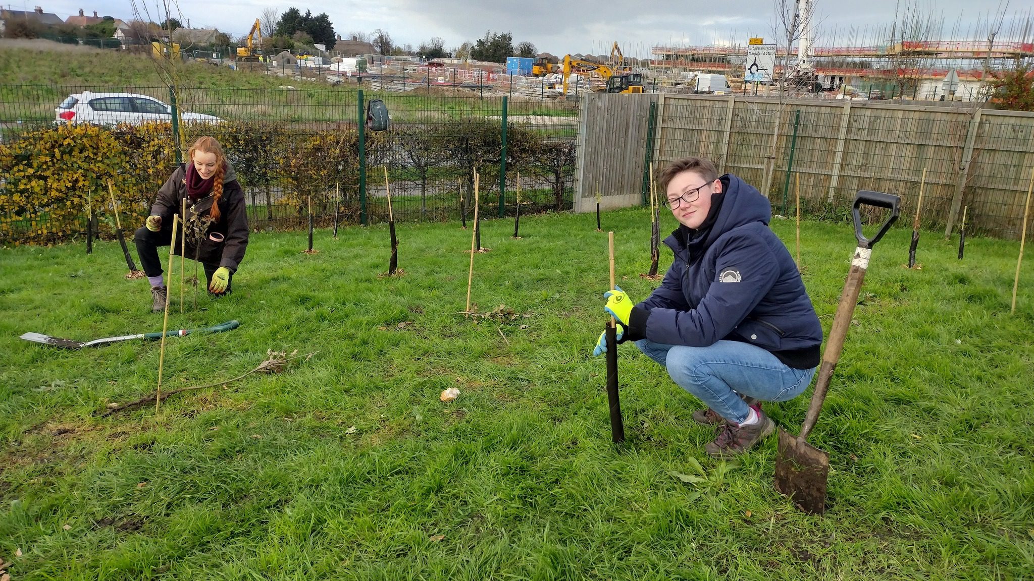 KCC’s tree planting scheme gets a big start. - Kentish Stour