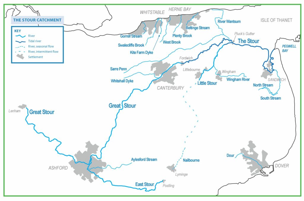 The River Stour - Kentish Stour